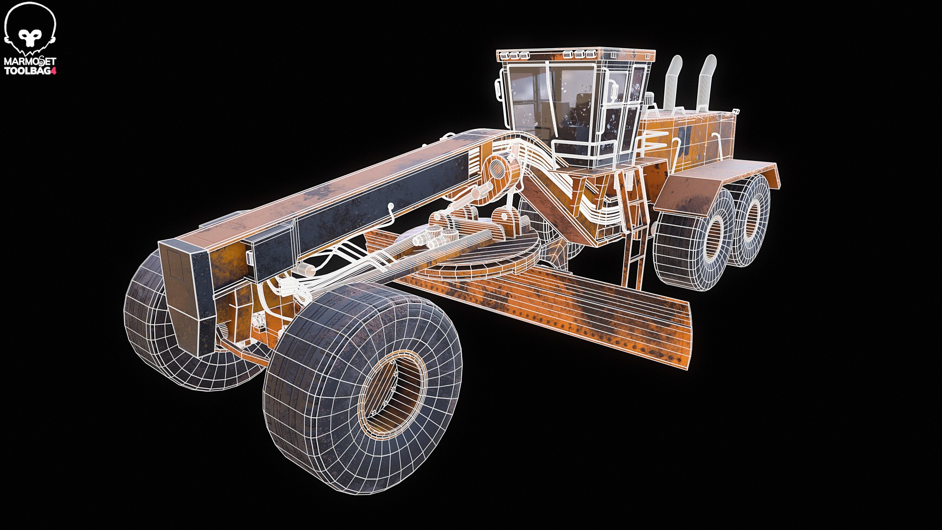 Used Industrial Construction Machines Collection 3D Model - TurboSquid ...