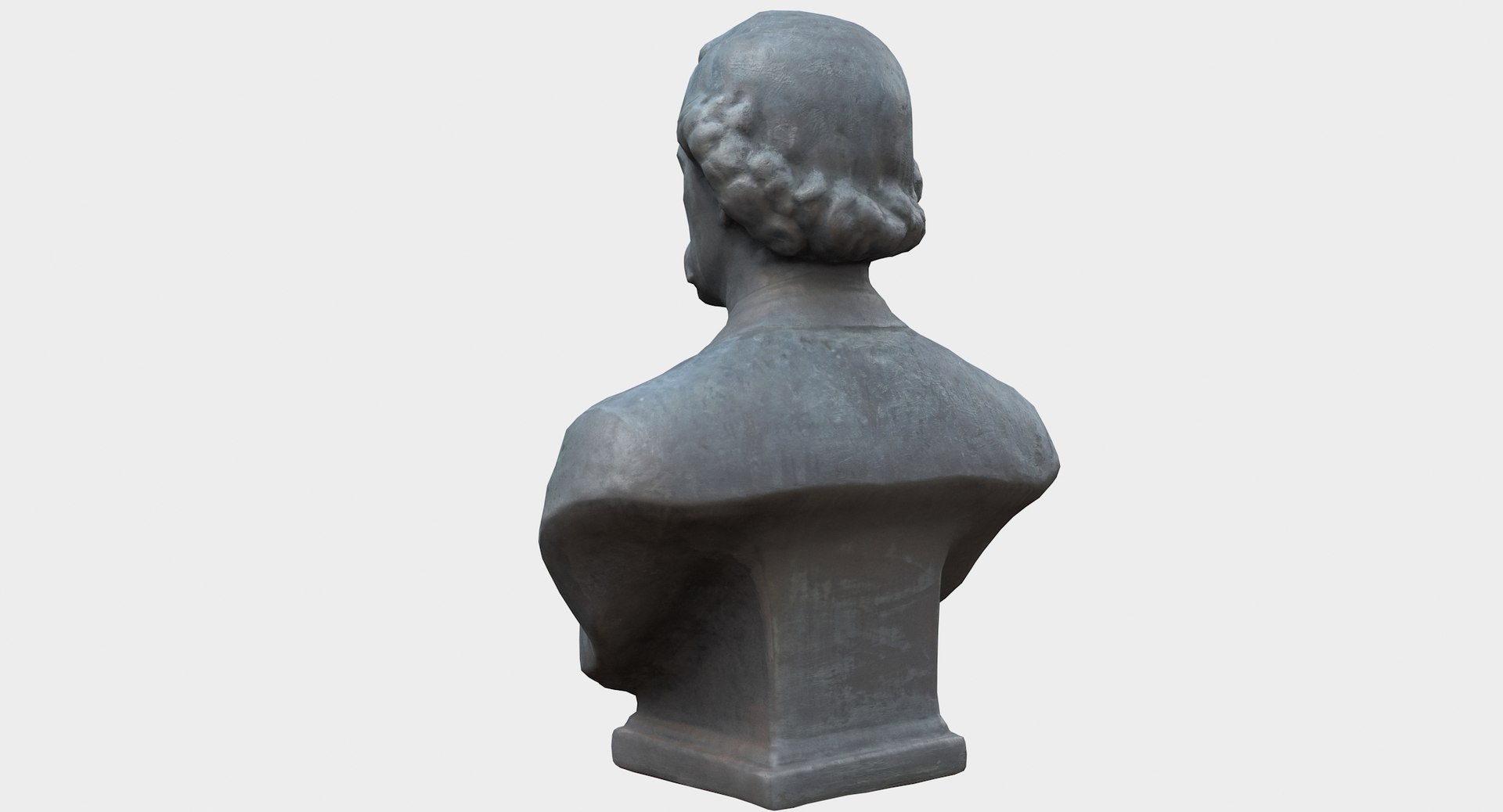 3D Mark Twain Bust - TurboSquid 1989714