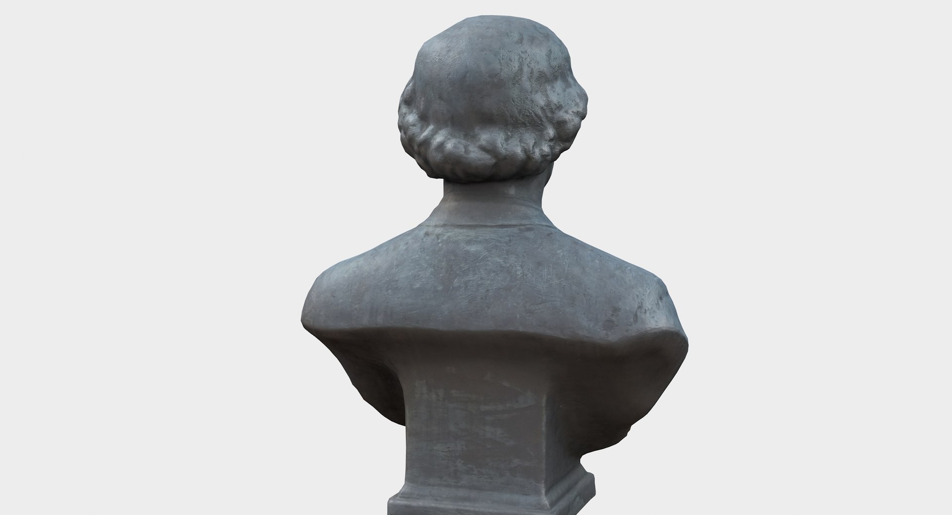 3D Mark Twain Bust - TurboSquid 1989714