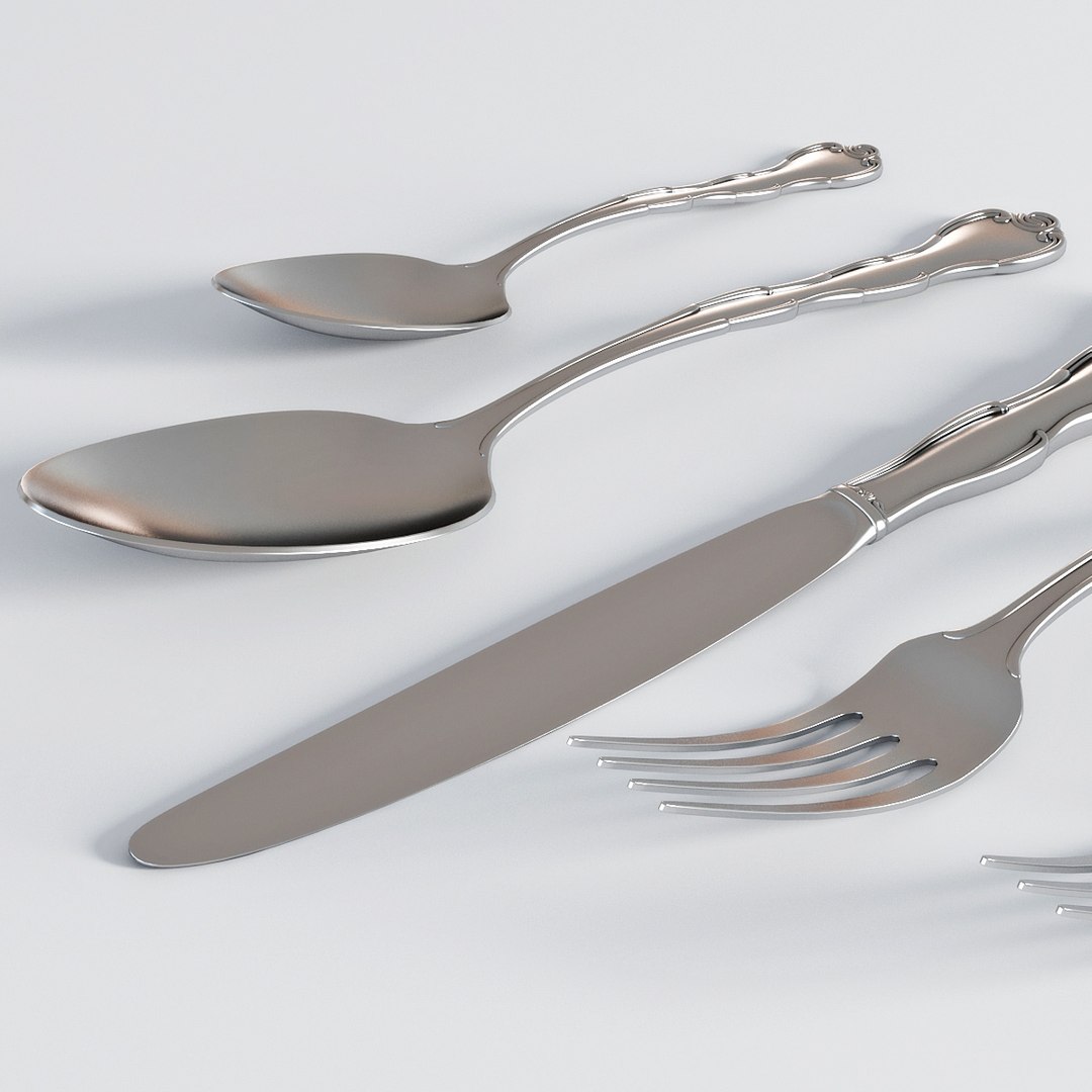 Cutlery Rondo Sterling 3D - TurboSquid 1729580