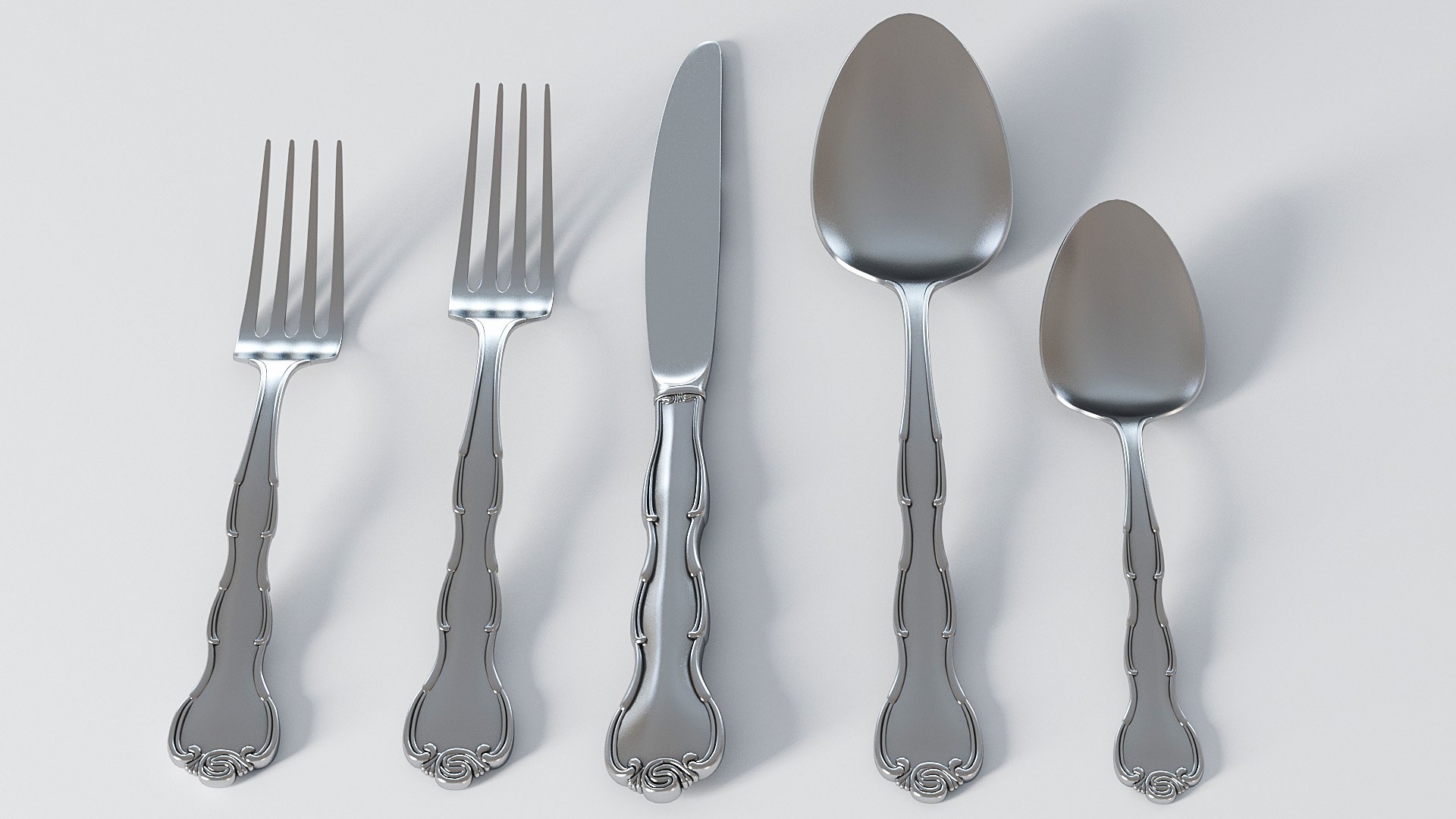 Cutlery Rondo Sterling 3D - TurboSquid 1729580