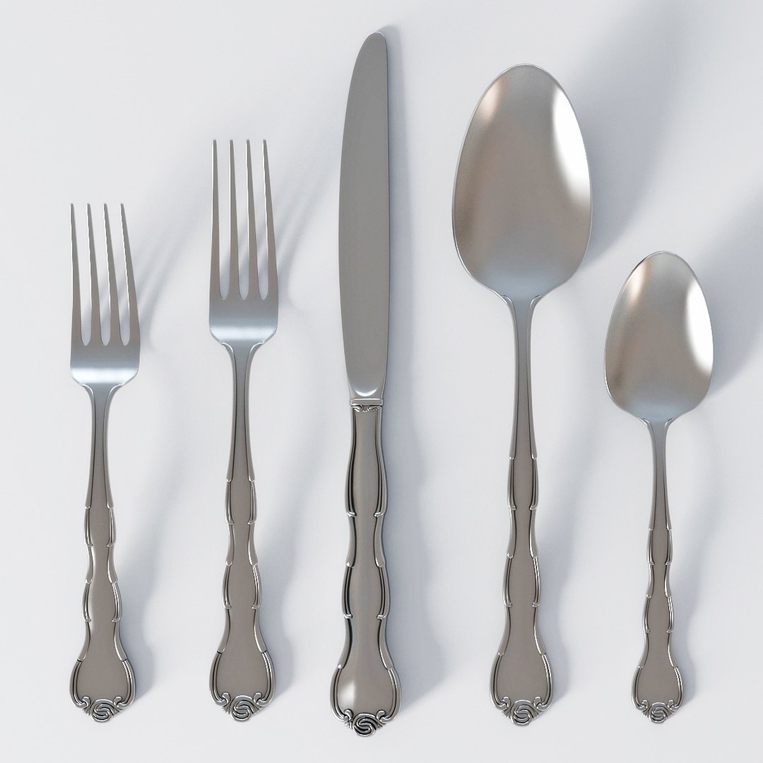 Cutlery Rondo Sterling 3D - TurboSquid 1729580
