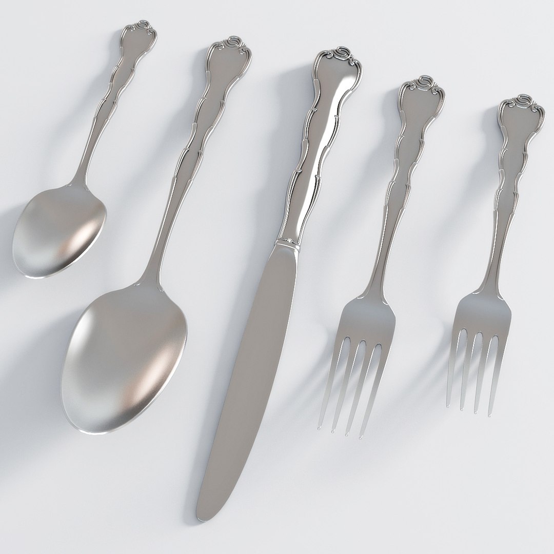 Cutlery Rondo Sterling 3D - TurboSquid 1729580