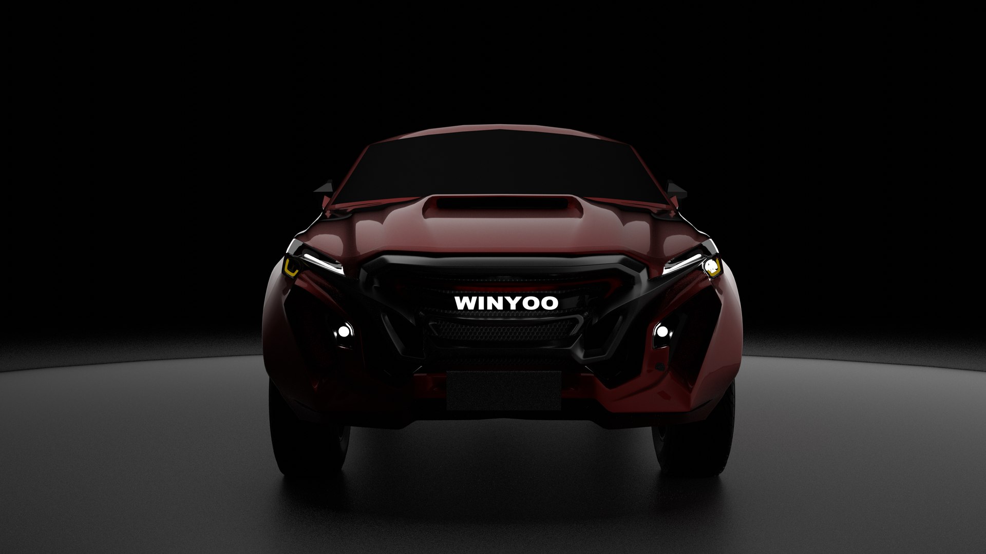 WINYOO NEW CAR custom design 3D model - TurboSquid 1845454