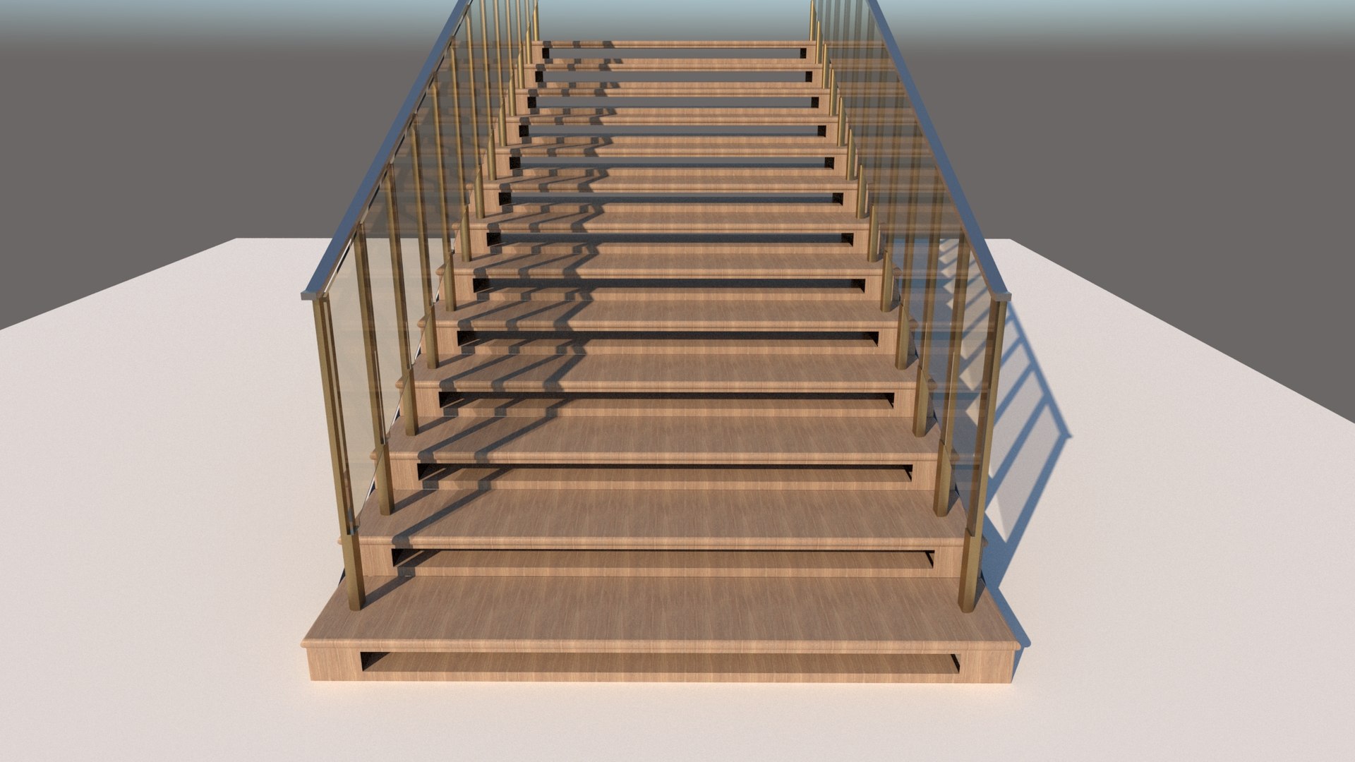 Free 3D Model Designed Stairs - TurboSquid 1272542