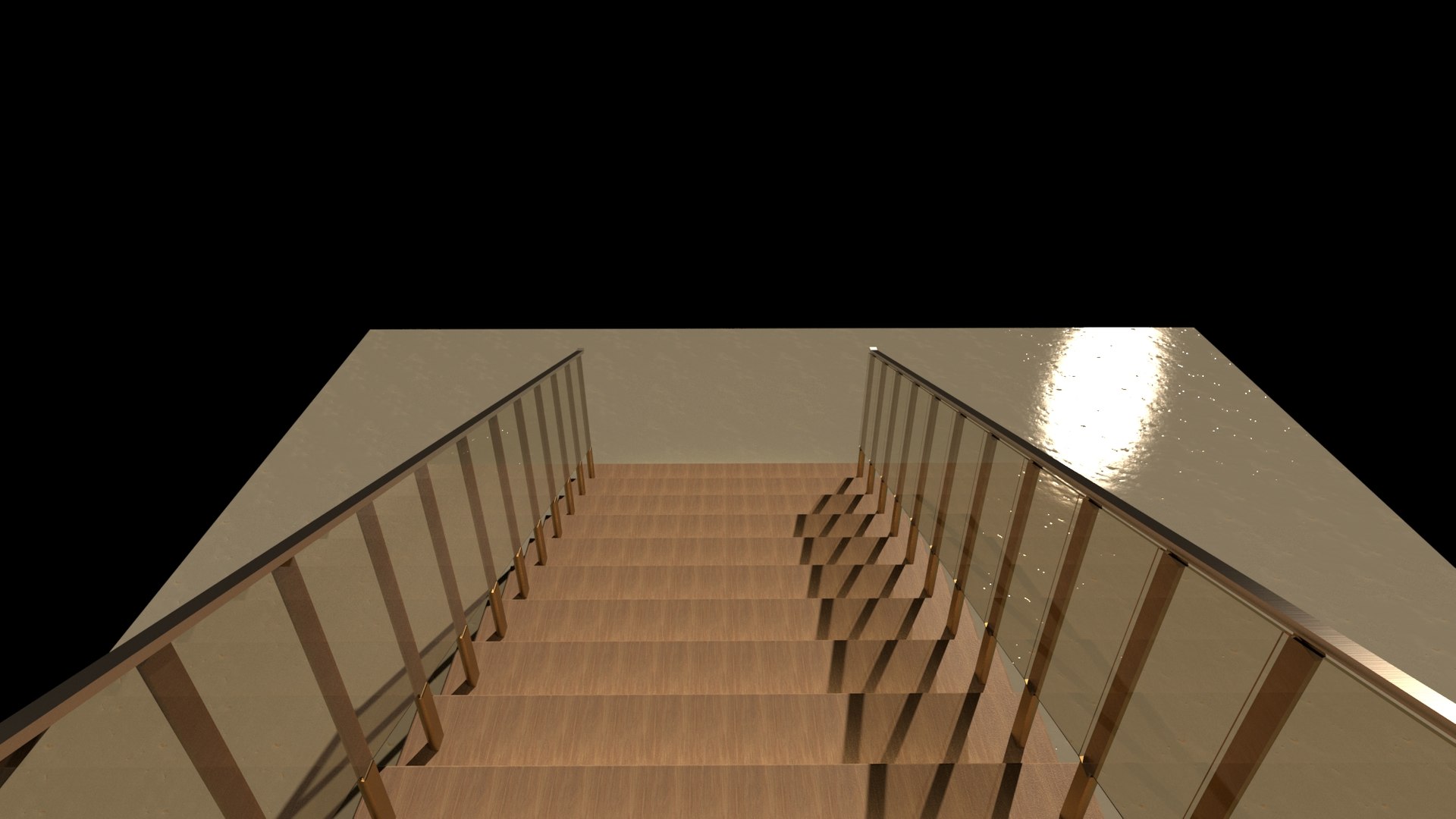 Free 3D Model Designed Stairs - TurboSquid 1272542