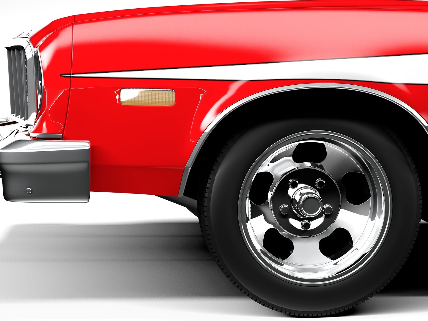 Ford Gran Torino 1975 3D Model - TurboSquid 2224142
