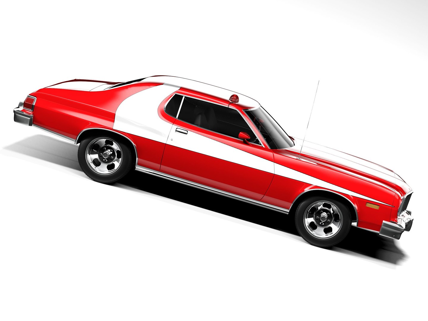 Ford Gran Torino 1975 3D Model - TurboSquid 2224142