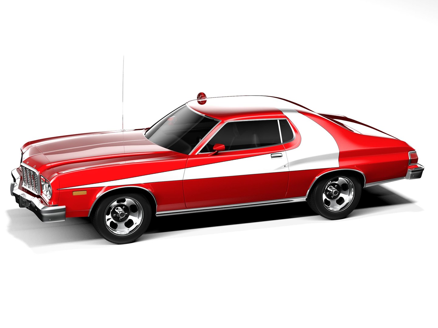 Ford Gran Torino 1975 3D Model - TurboSquid 2224142