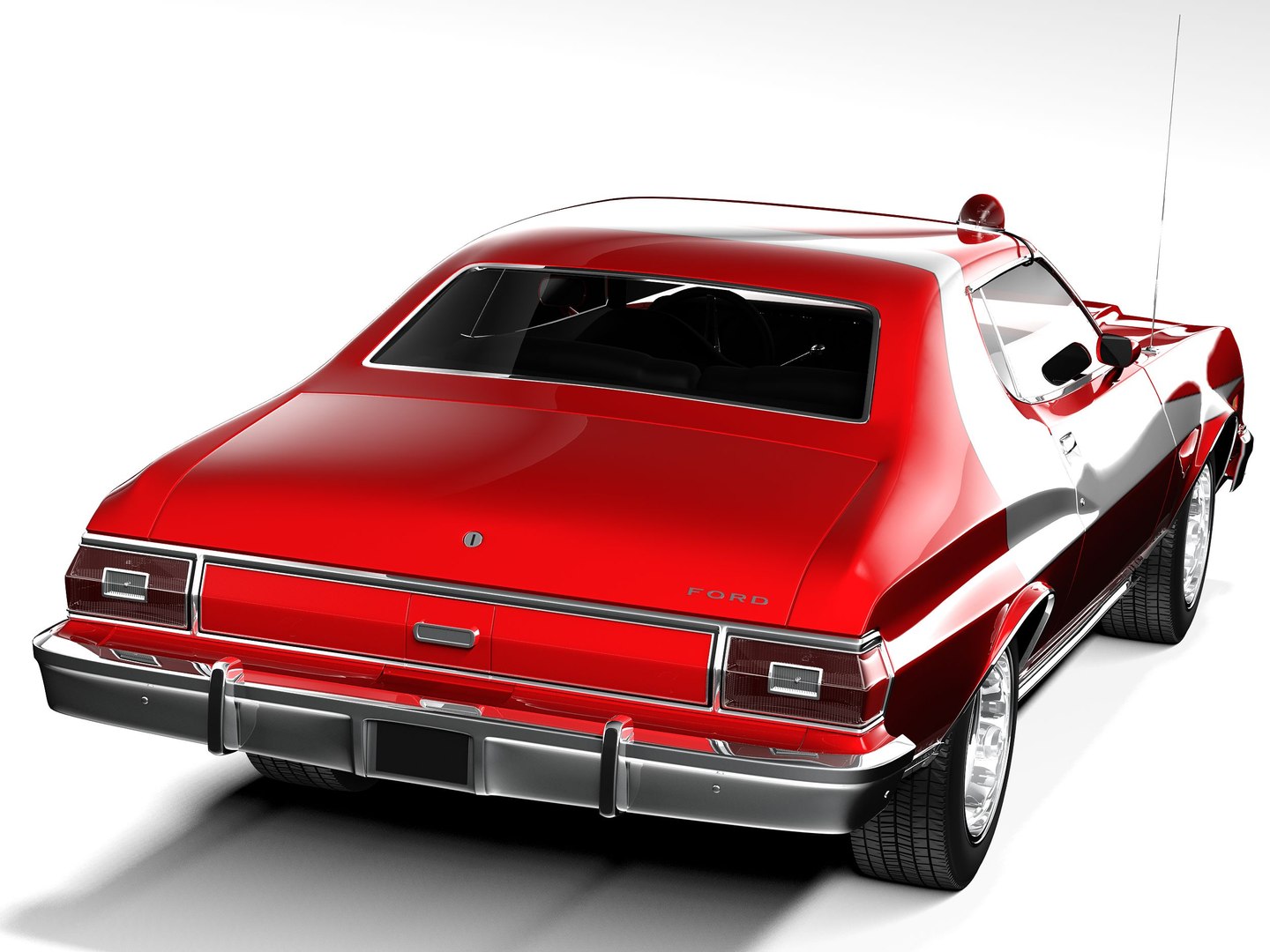 Ford Gran Torino 1975 3D Model - TurboSquid 2224142