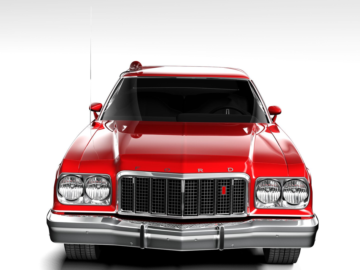 Ford Gran Torino 1975 3D Model - TurboSquid 2224142