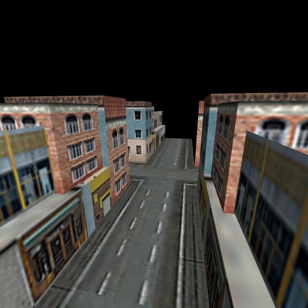 Maya Street Modelled
