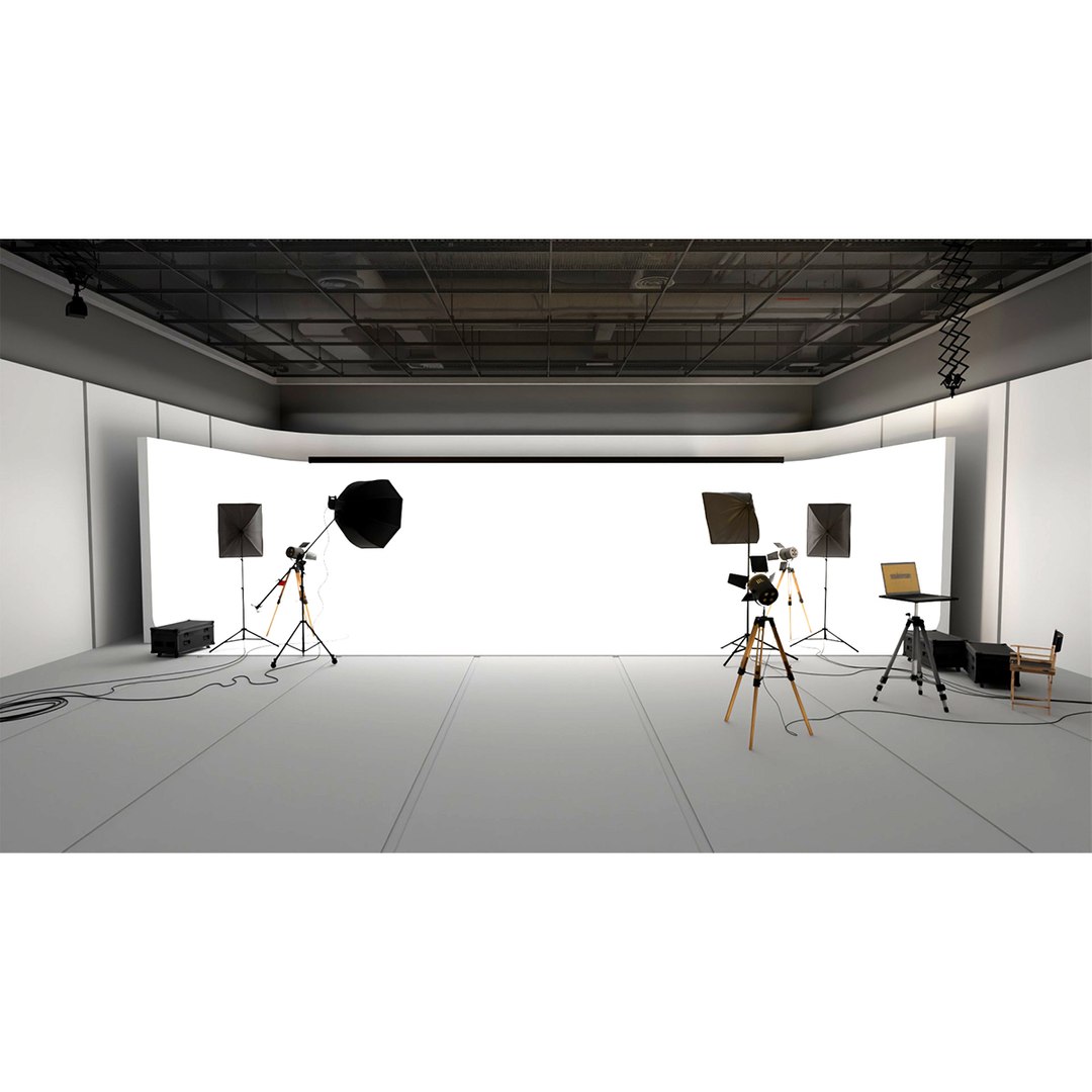 3D Lighting Studio Scene 3D Blend File Free Model Free 3D Model ...