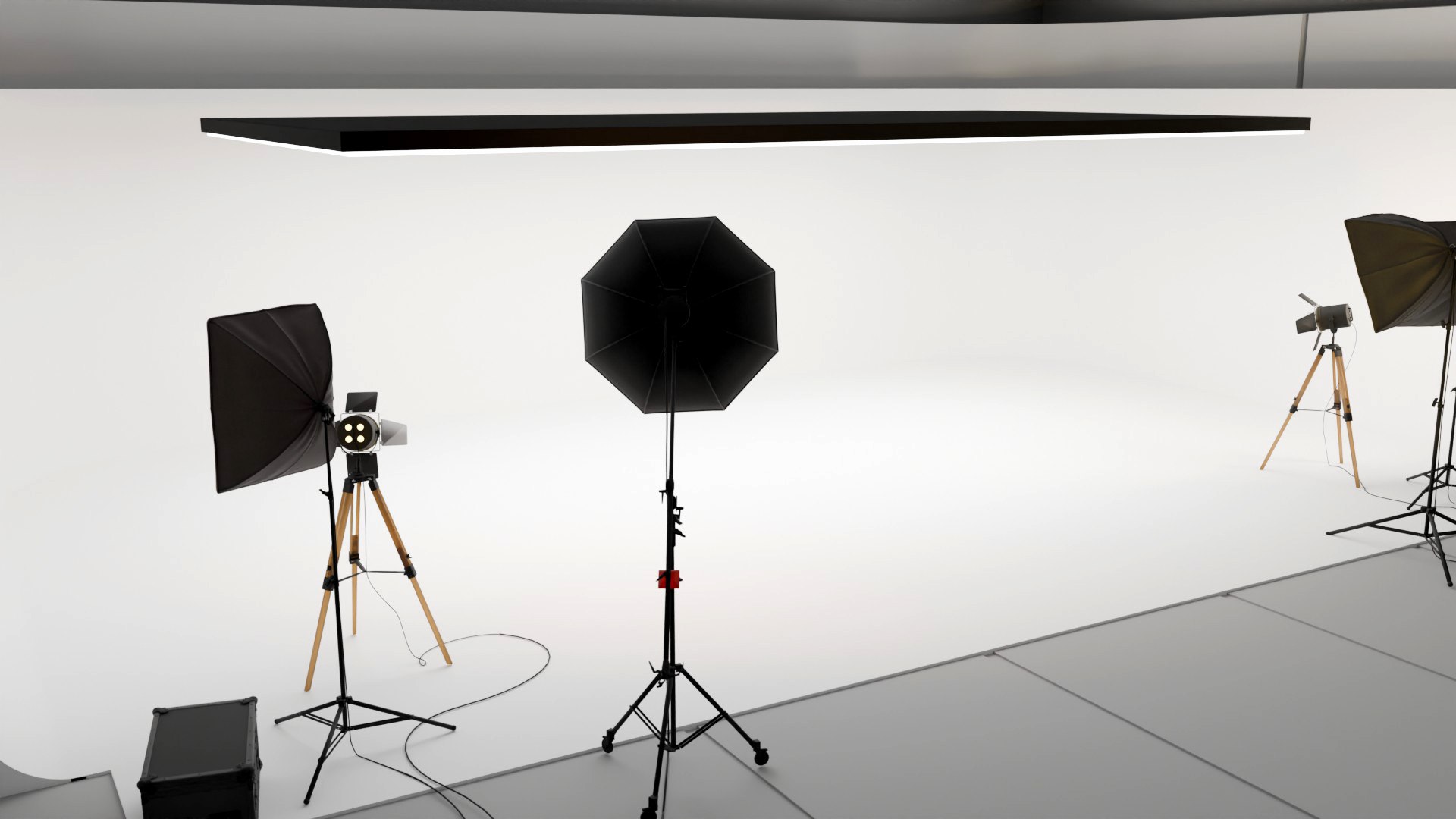 3D Lighting Studio Scene 3D Blend File Free Model Free 3D Model ...