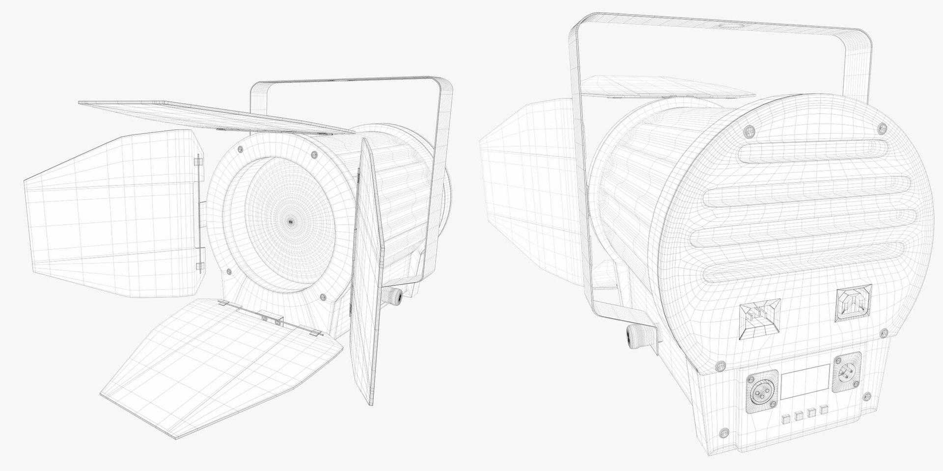 DMX Stage Light 1 3D - TurboSquid 1899331