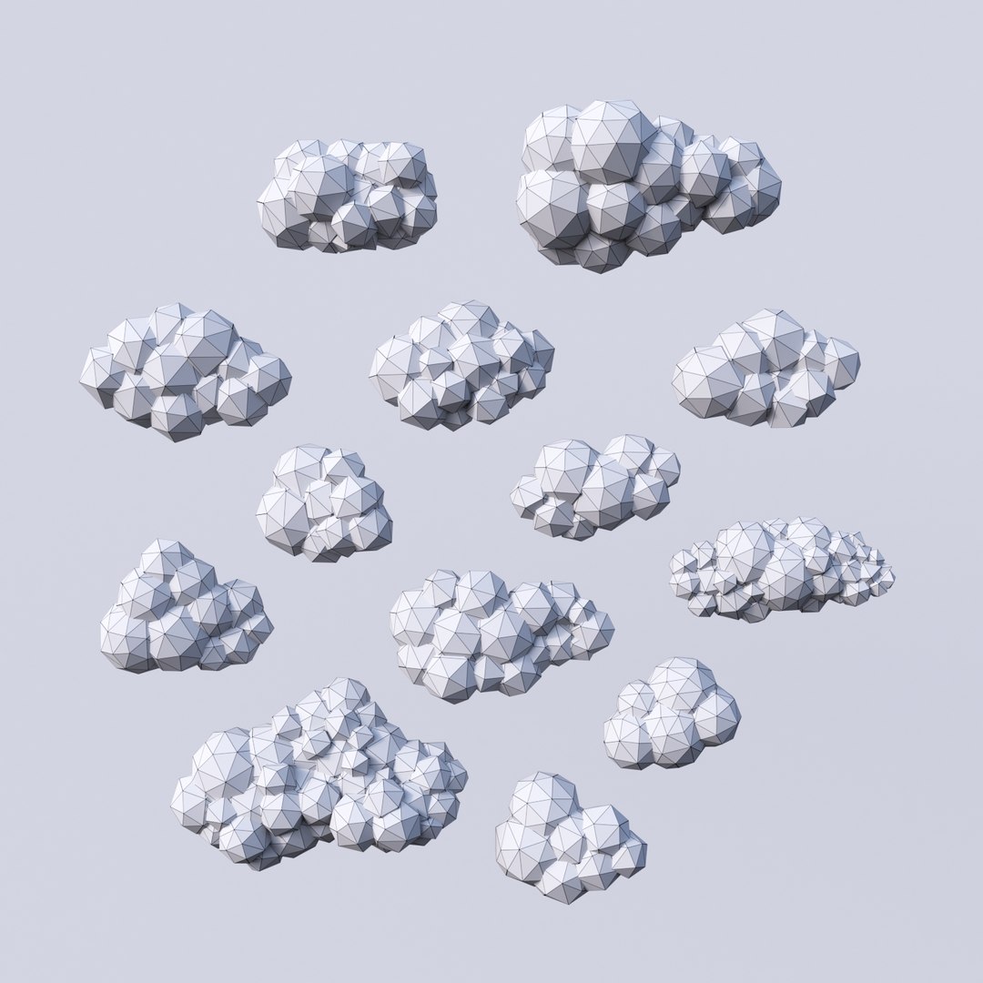 3D Clouds Pack Model - TurboSquid 1278874