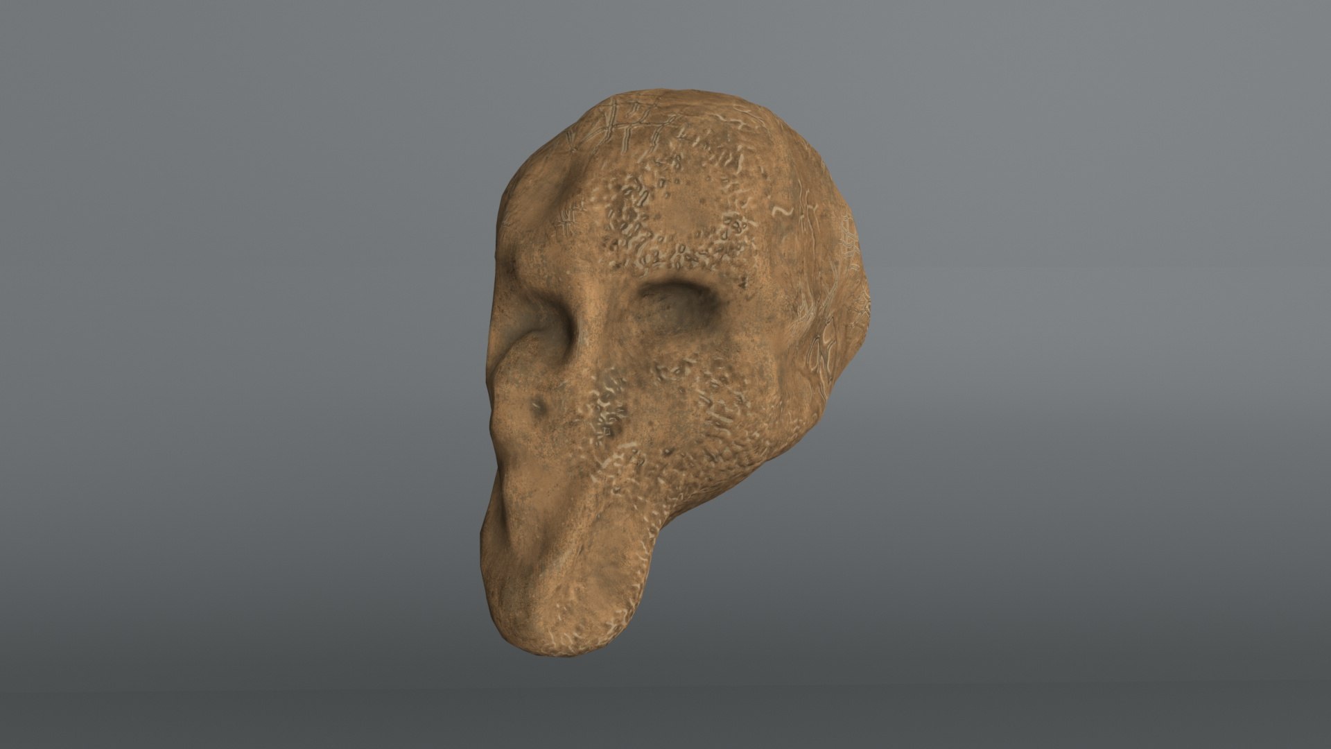 Alien Skull 3D - TurboSquid 1591741