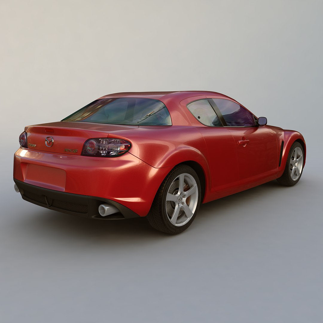 3d Max Mazda Rx-8