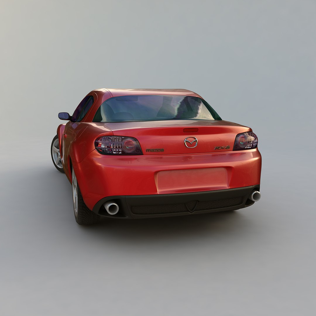 3d Max Mazda Rx-8