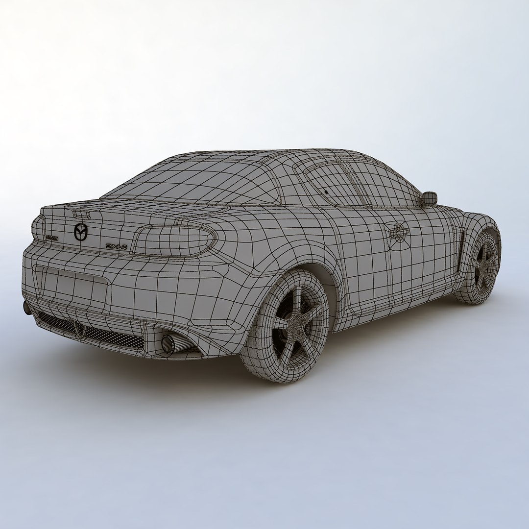 3d Max Mazda Rx-8