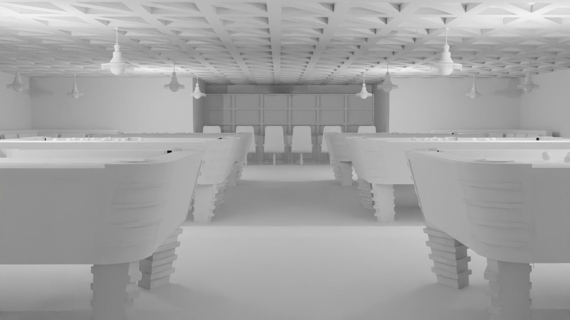 3D Billiard Room - No Material - TurboSquid 2161401