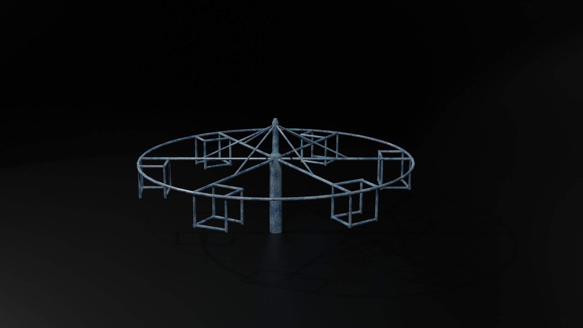 Carousel Model - TurboSquid 1904450