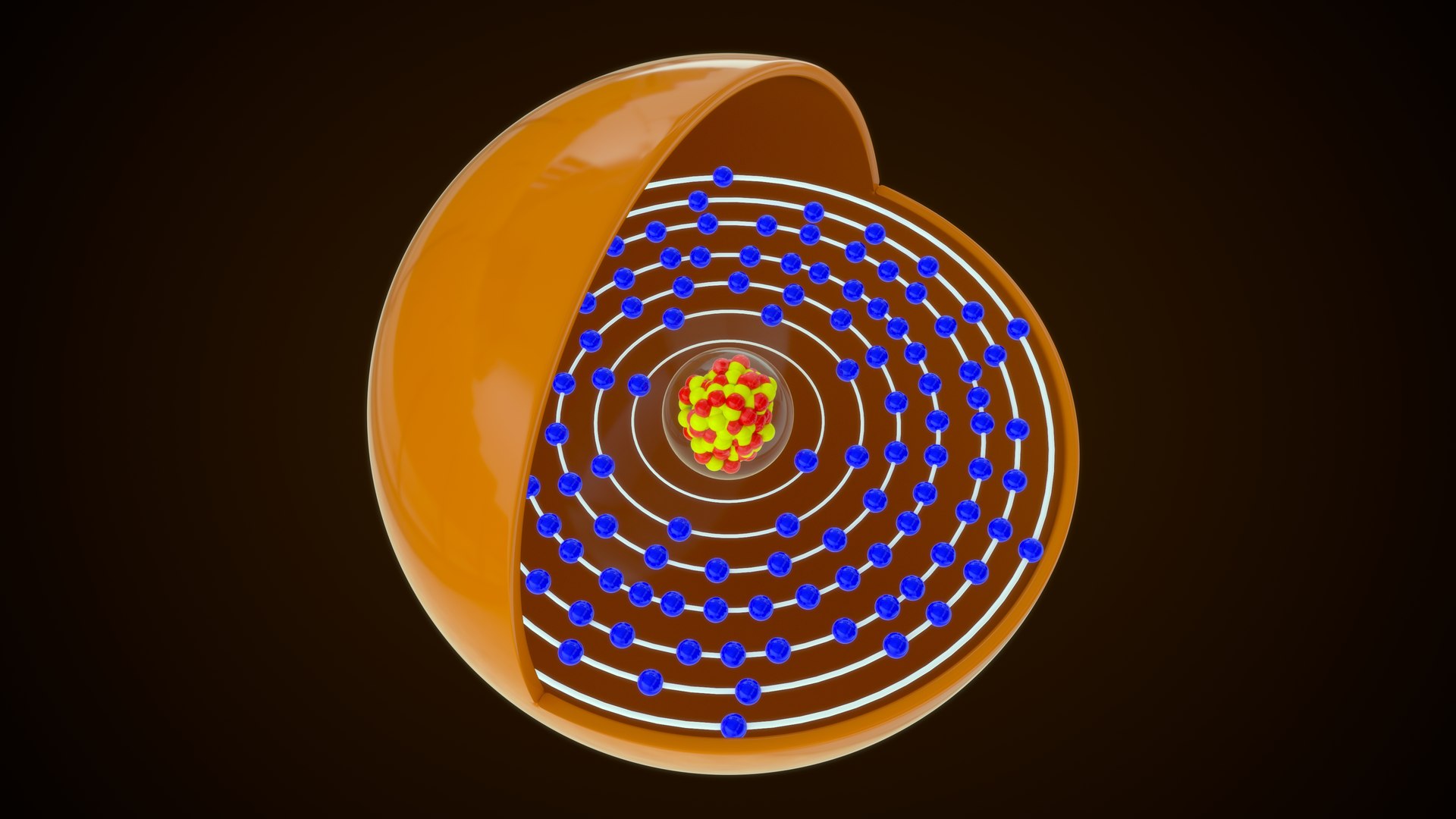3D Model Livermorium Chemical Element - TurboSquid 2143753