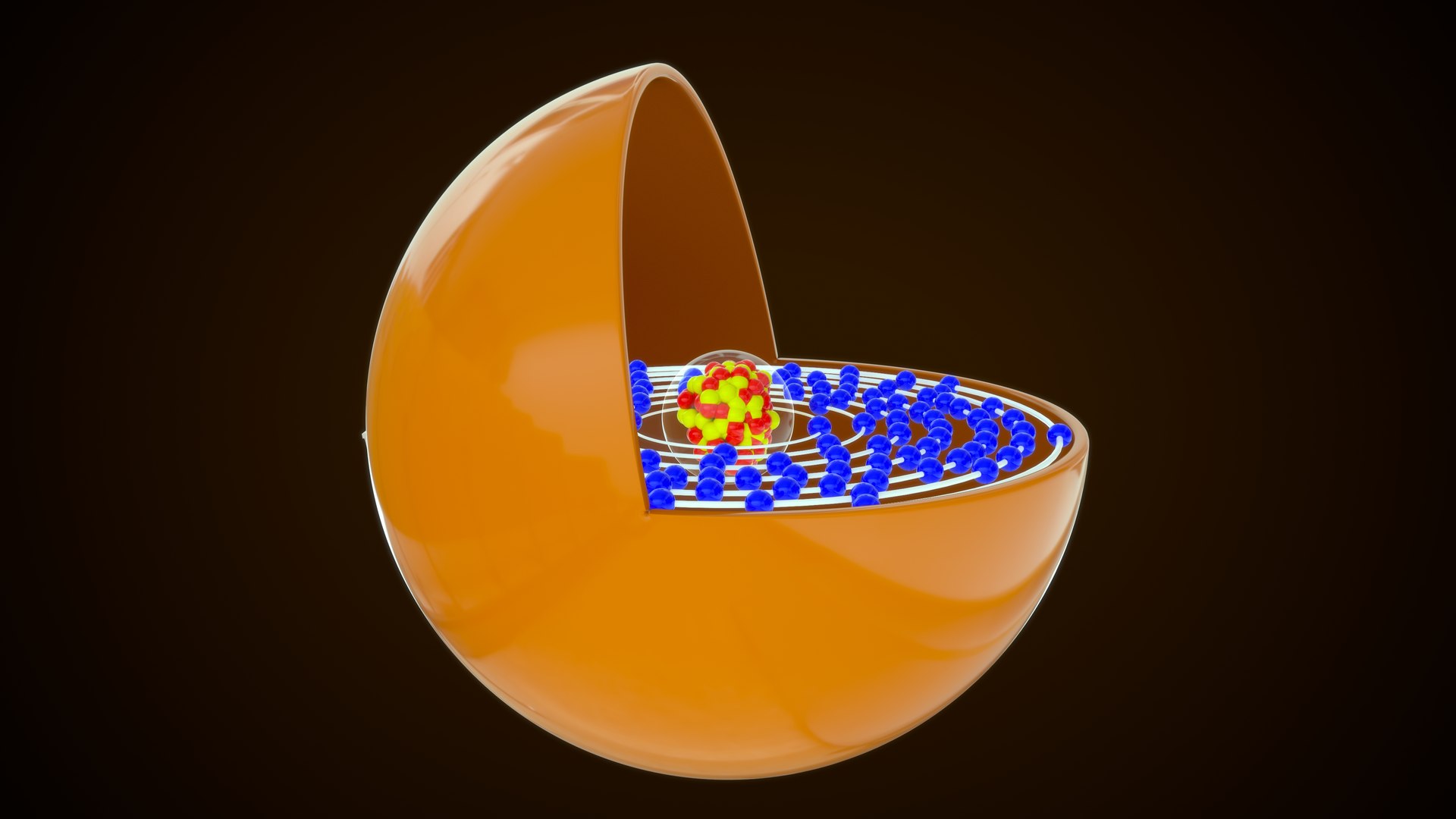 3D Model Livermorium Chemical Element - TurboSquid 2143753