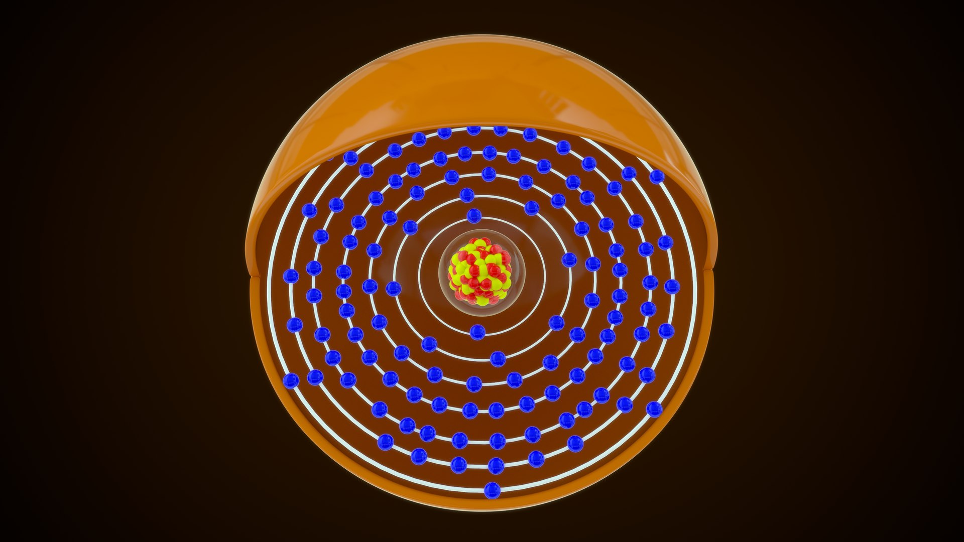 3D Model Livermorium Chemical Element - TurboSquid 2143753