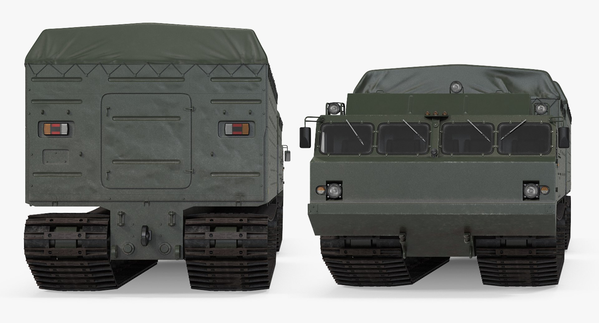 Articulated Tracked Vehicle Vityaz 3D Model - TurboSquid 1228520