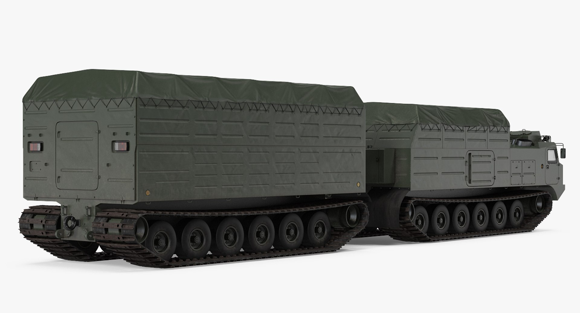 Articulated Tracked Vehicle Vityaz 3D Model - TurboSquid 1228520