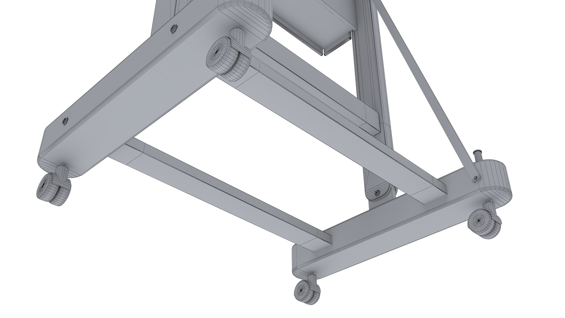 Wooden Studio Easel 3D Model - TurboSquid 2275180
