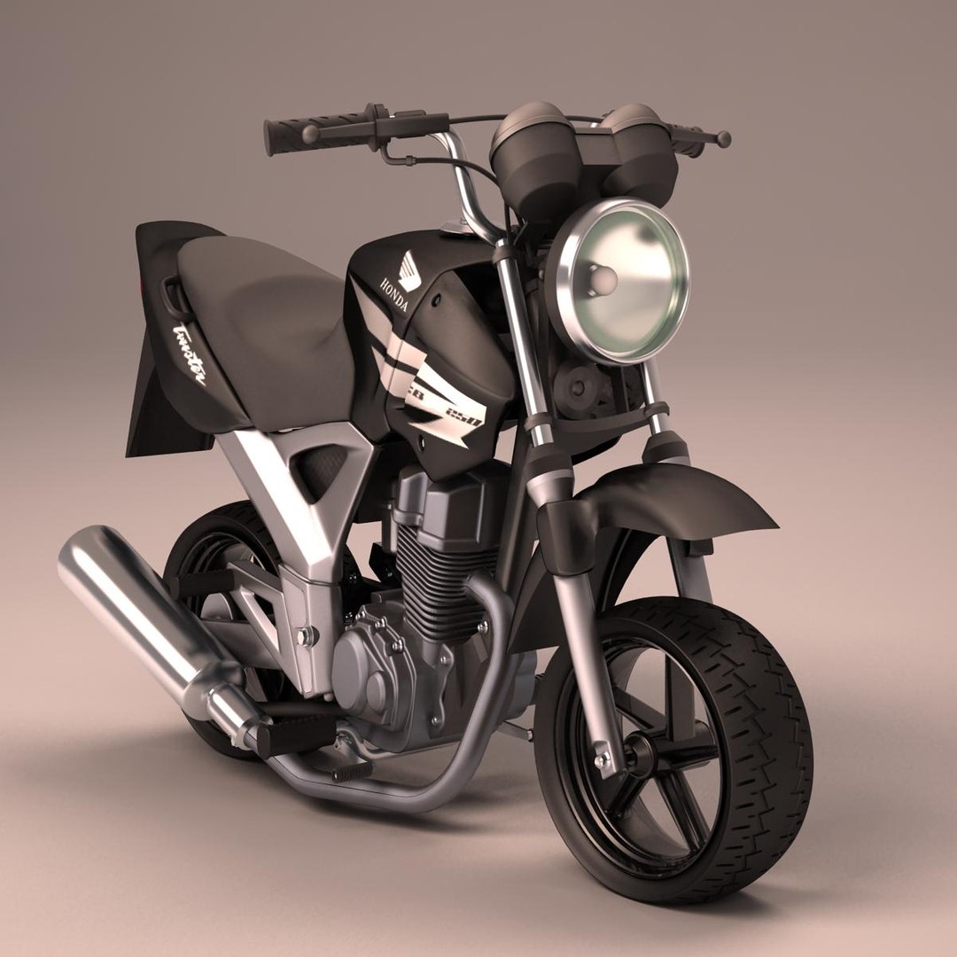 3d Honda Cbx Toon Bike Model