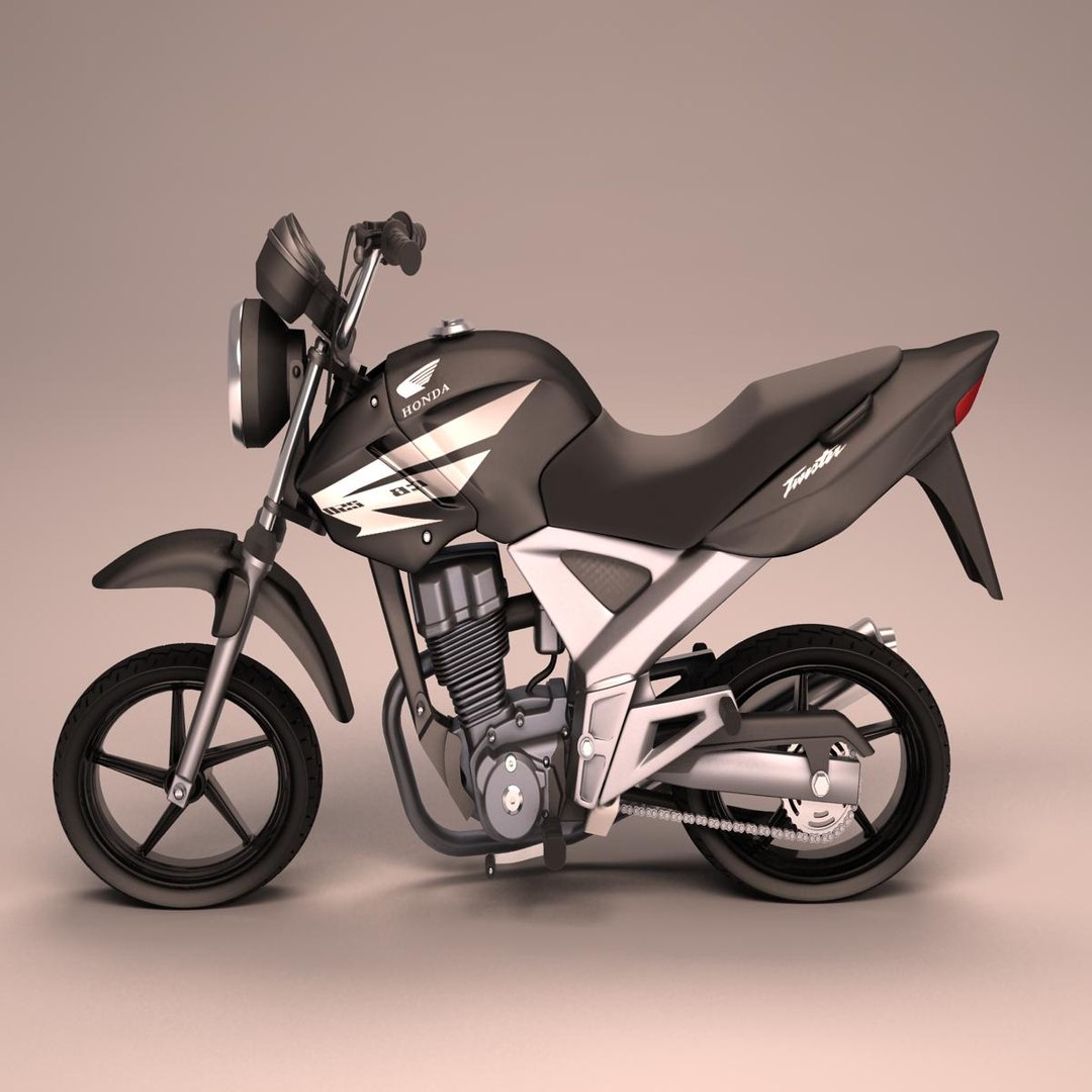 3d Honda Cbx Toon Bike Model
