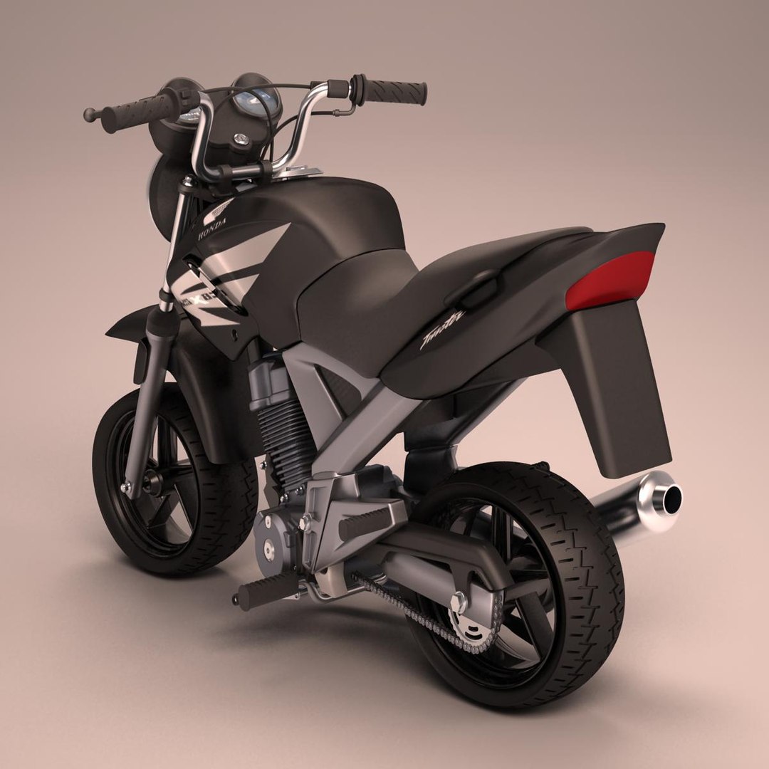 3d Honda Cbx Toon Bike Model