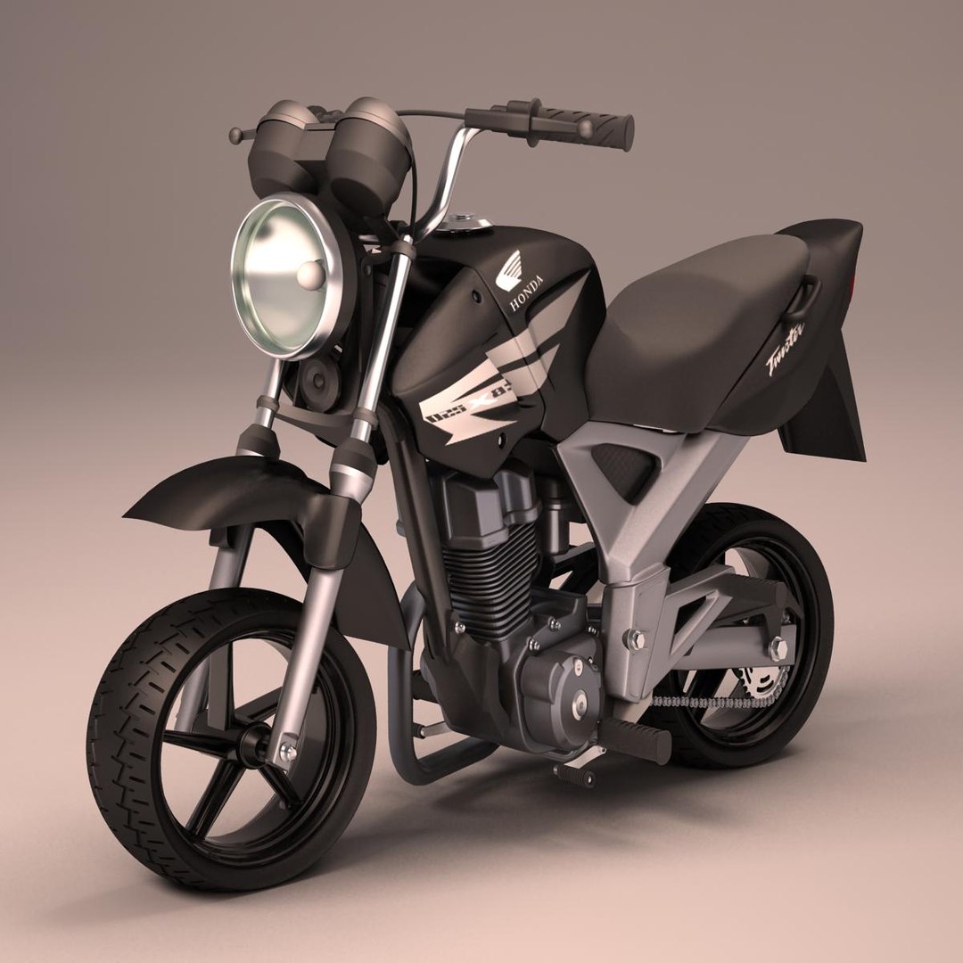 3d Honda Cbx Toon Bike Model