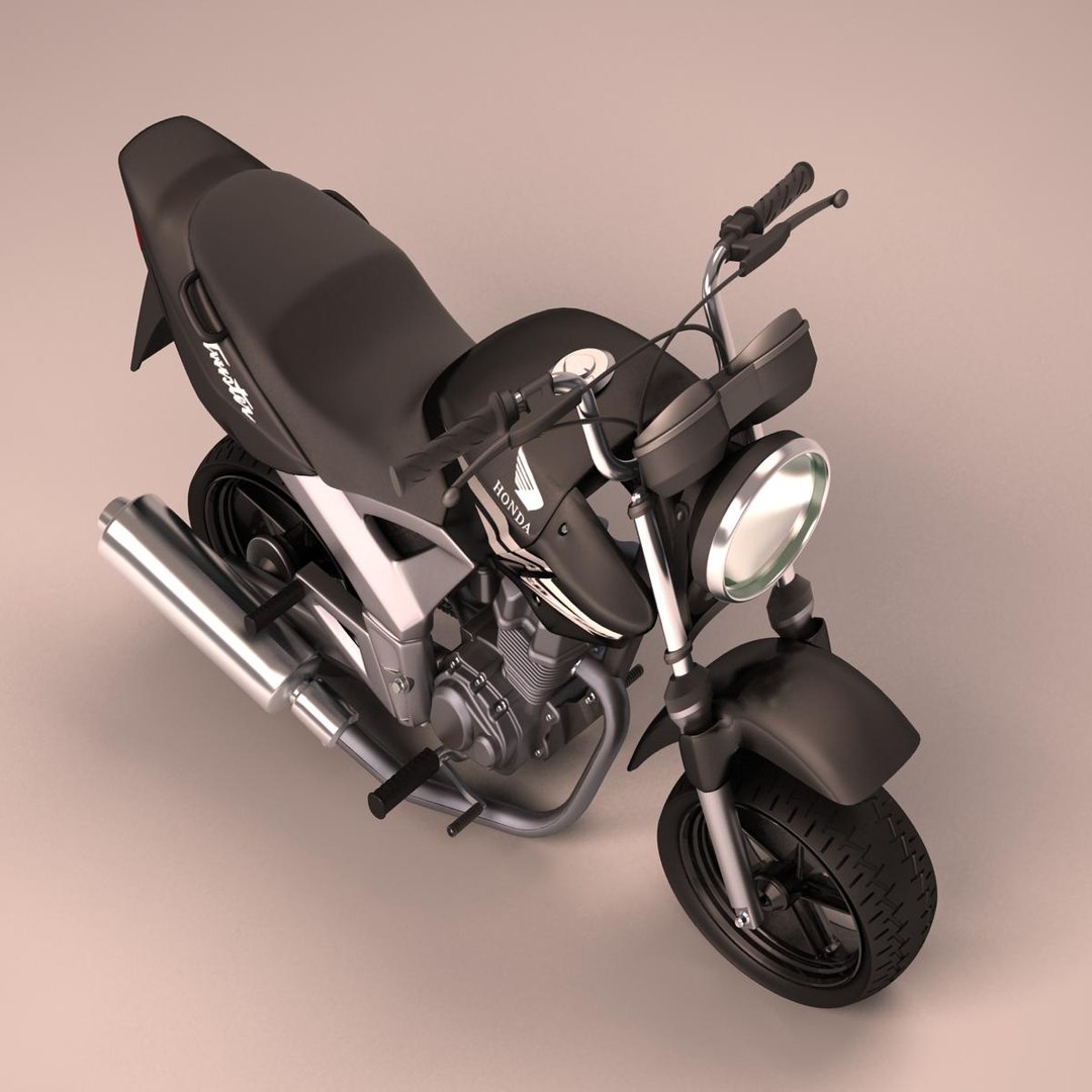 3d Honda Cbx Toon Bike Model