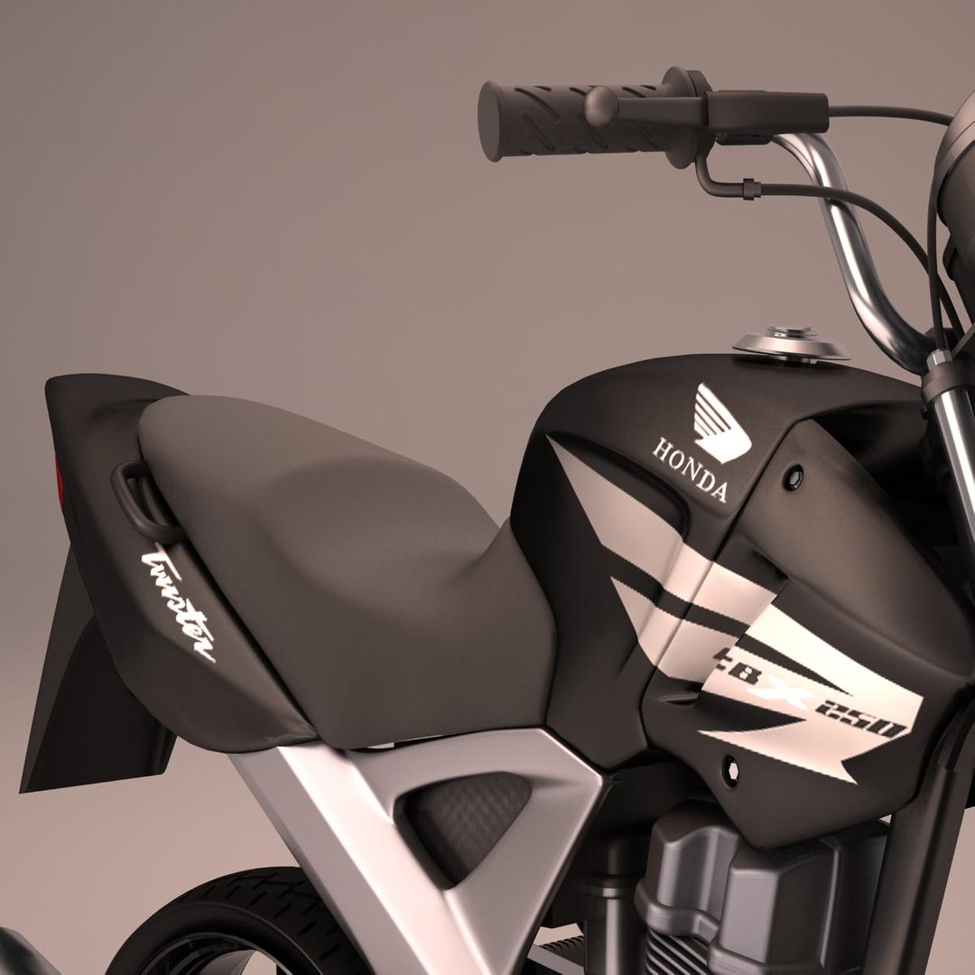3d Honda Cbx Toon Bike Model