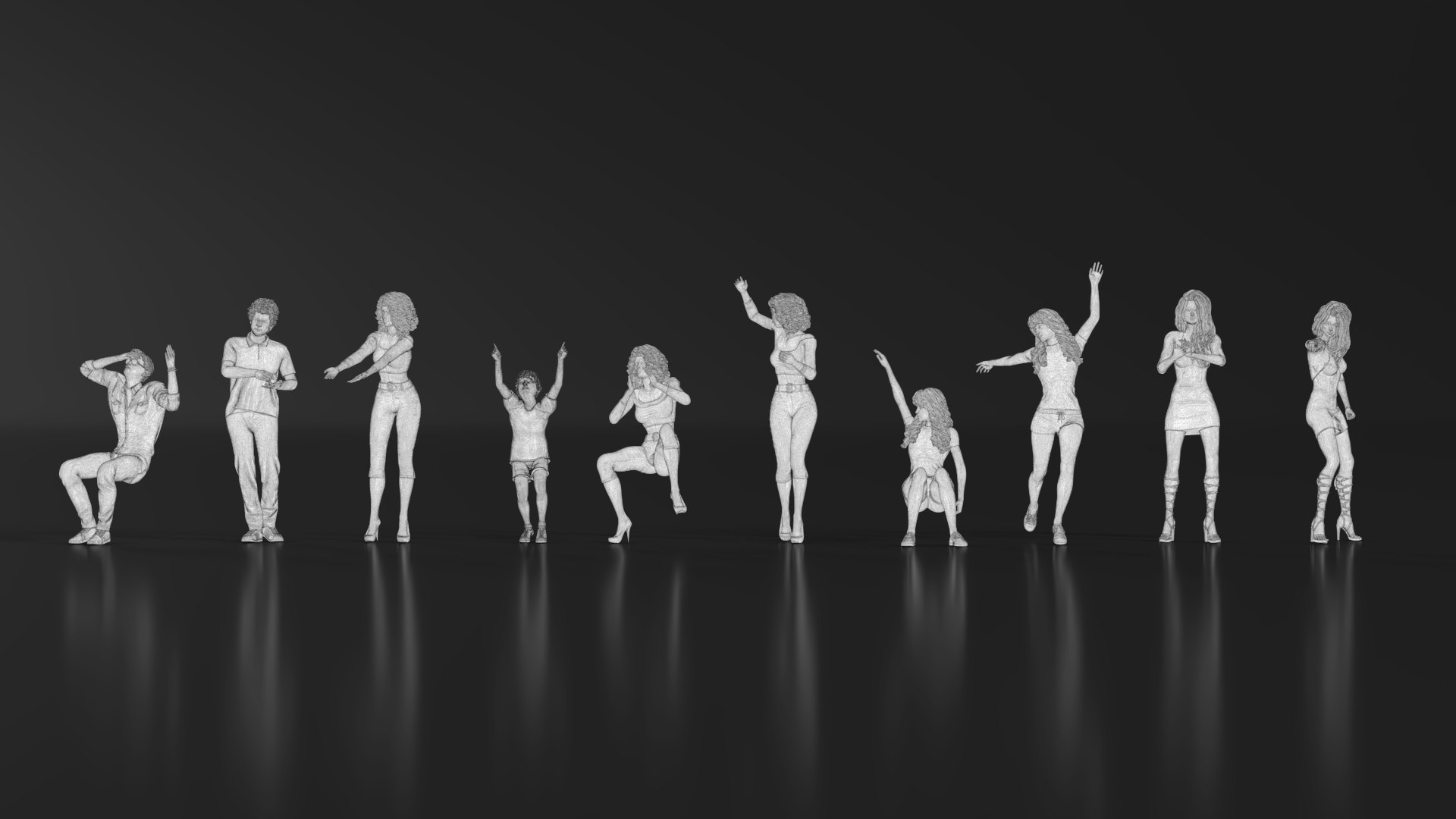 3D HD People 09 Spectator - TurboSquid 1966080