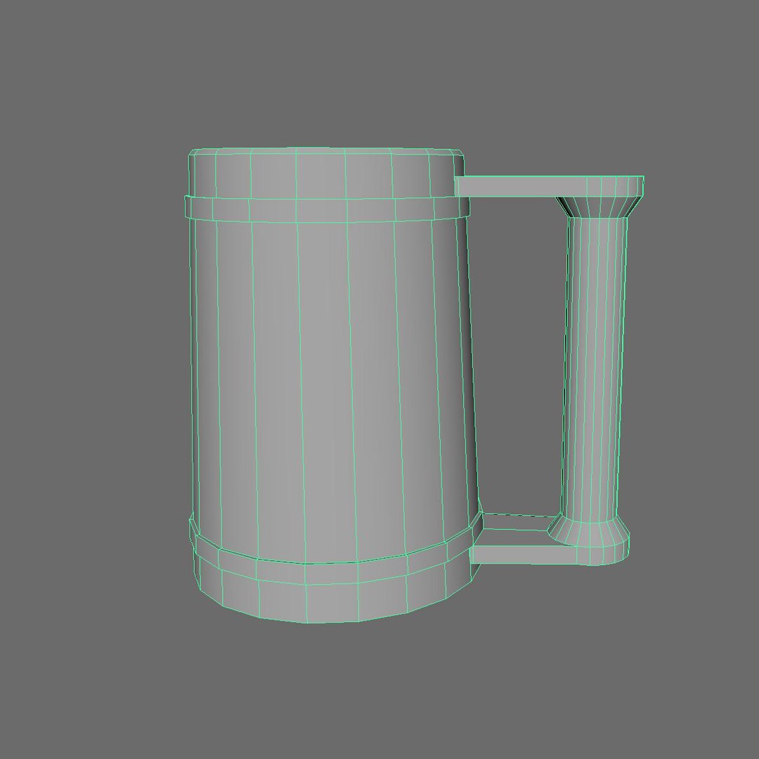 Free Beer Mug 3D Model - TurboSquid 1444611