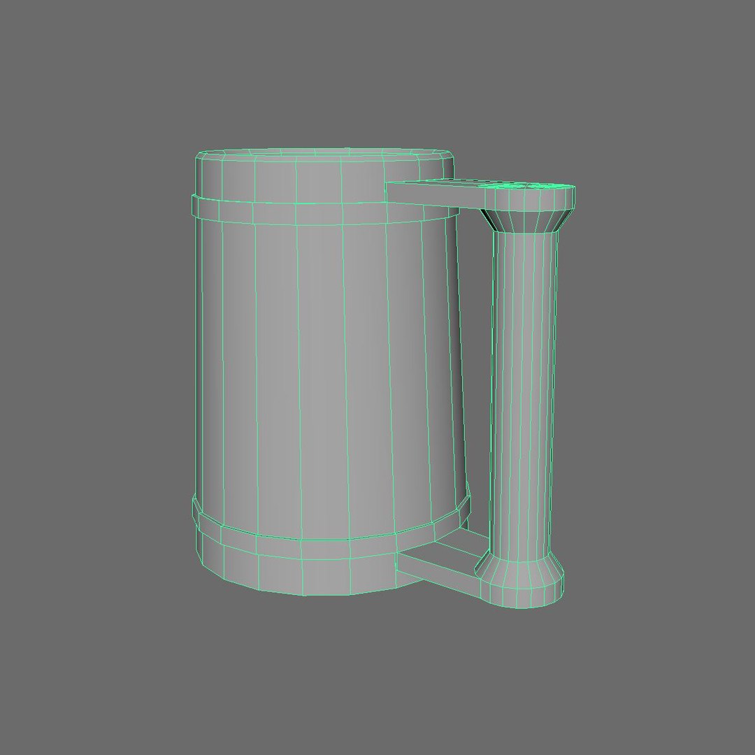 Free Beer Mug 3D Model - TurboSquid 1444611
