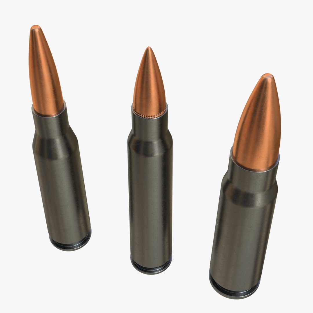 Cartridge 5 45x39 56x45 3D - TurboSquid 1255644