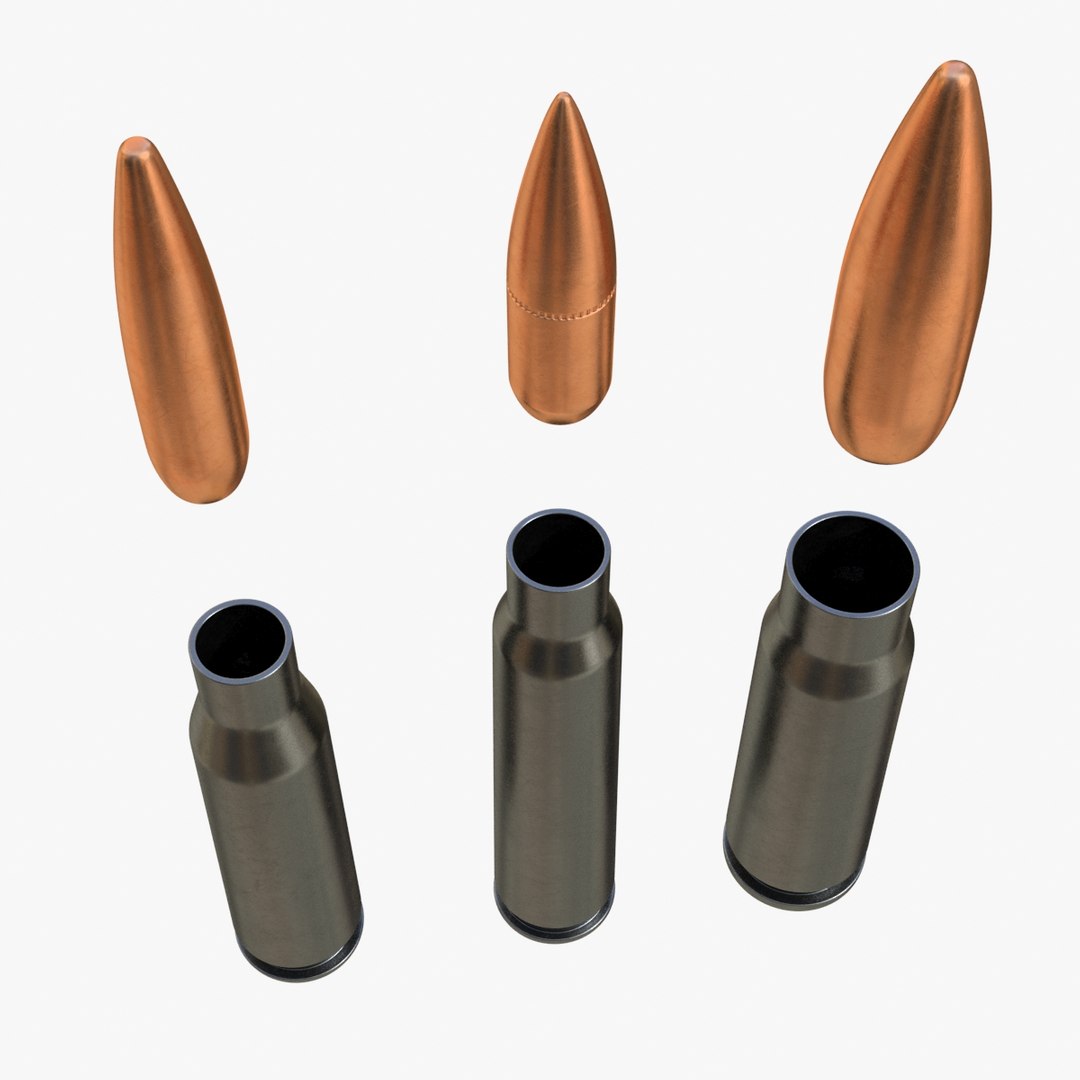 Cartridge 5 45x39 56x45 3D - TurboSquid 1255644