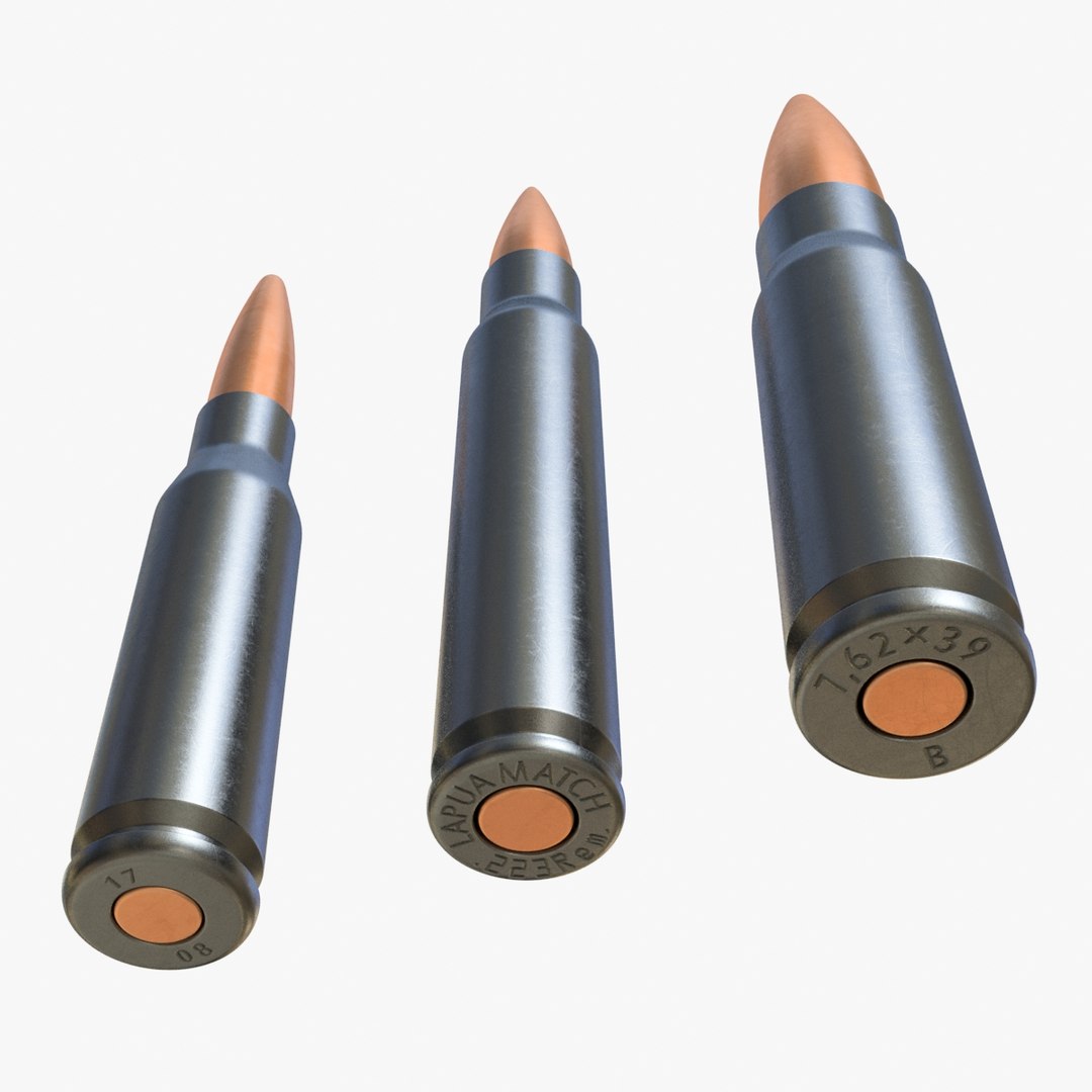 Cartridge 5 45x39 56x45 3D - TurboSquid 1255644