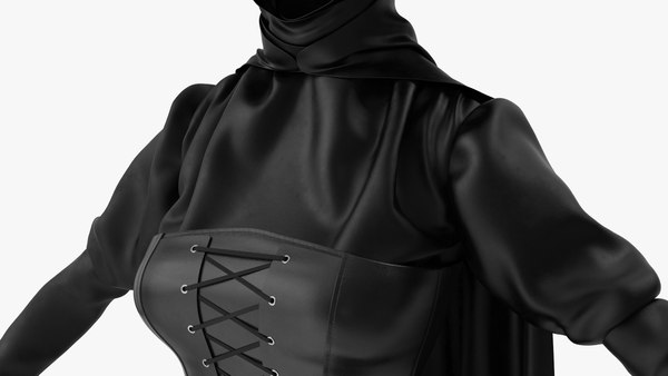 modelo 3d disfraz de bruja - TurboSquid 2128879