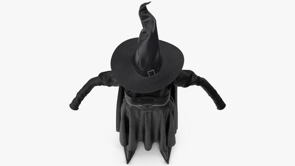 modelo 3d disfraz de bruja - TurboSquid 2128879