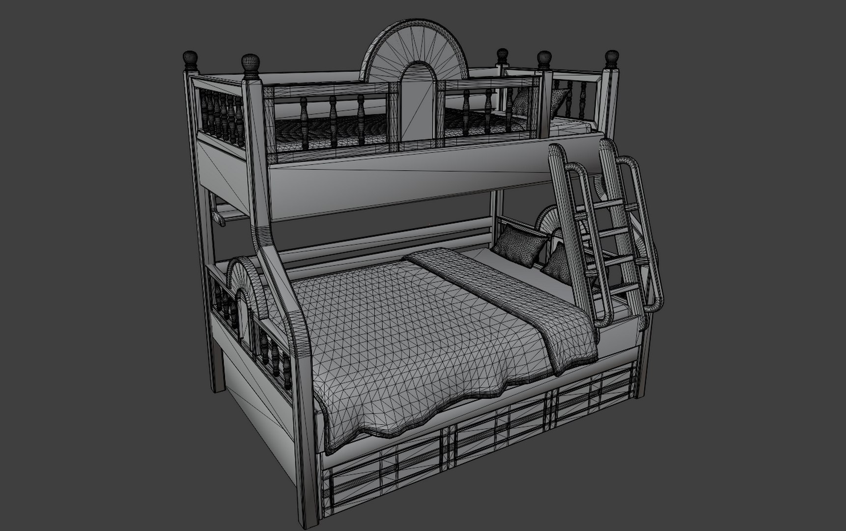 The Ark Of Slumber Child Bed 3D Model - TurboSquid 2521222