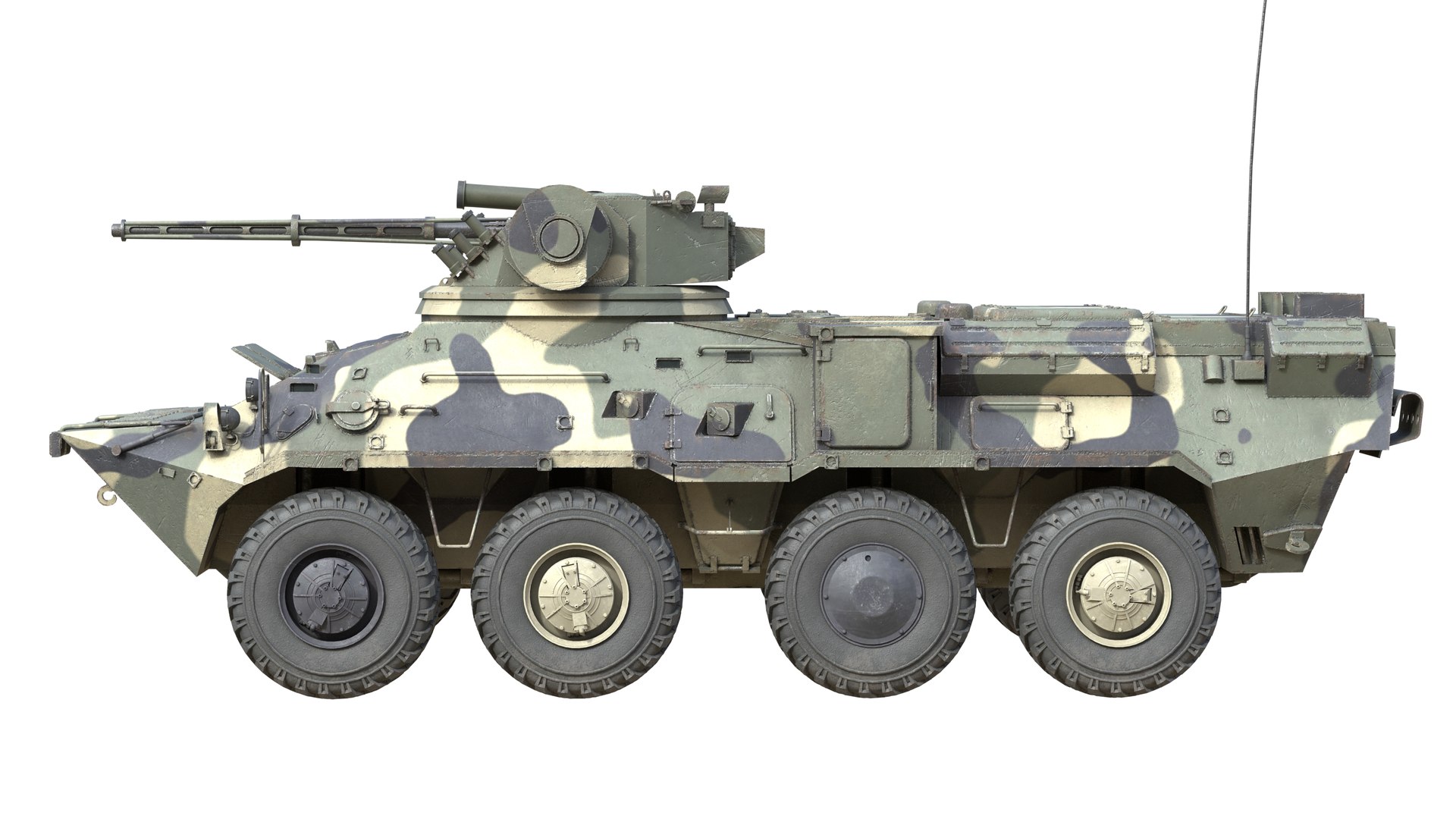 3D BTR 3 Armored Personnel Carrier Model - TurboSquid 2317541