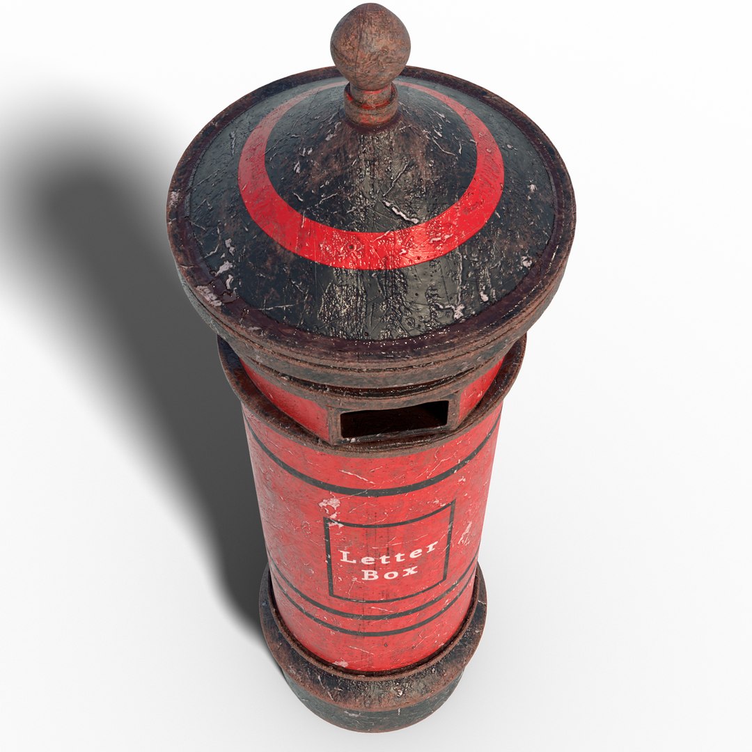 Postbox Mailbox 3D - TurboSquid 2086103