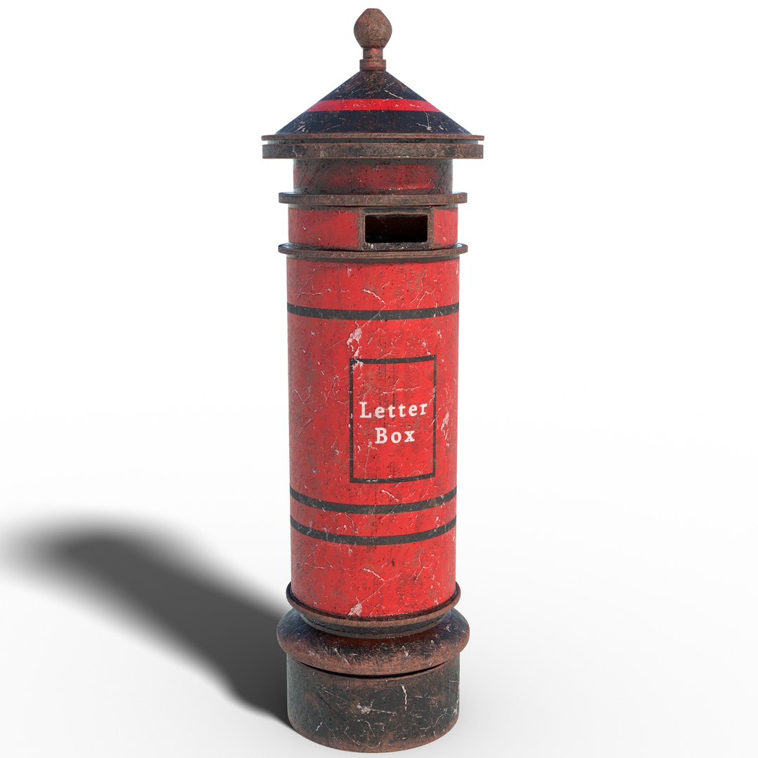 Postbox Mailbox 3D - TurboSquid 2086103